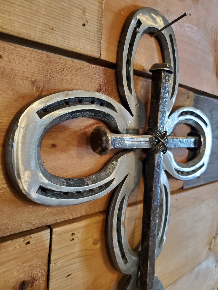Horseshoe Cross - The Iron Cross - Long / Small – Wood River Iron Works